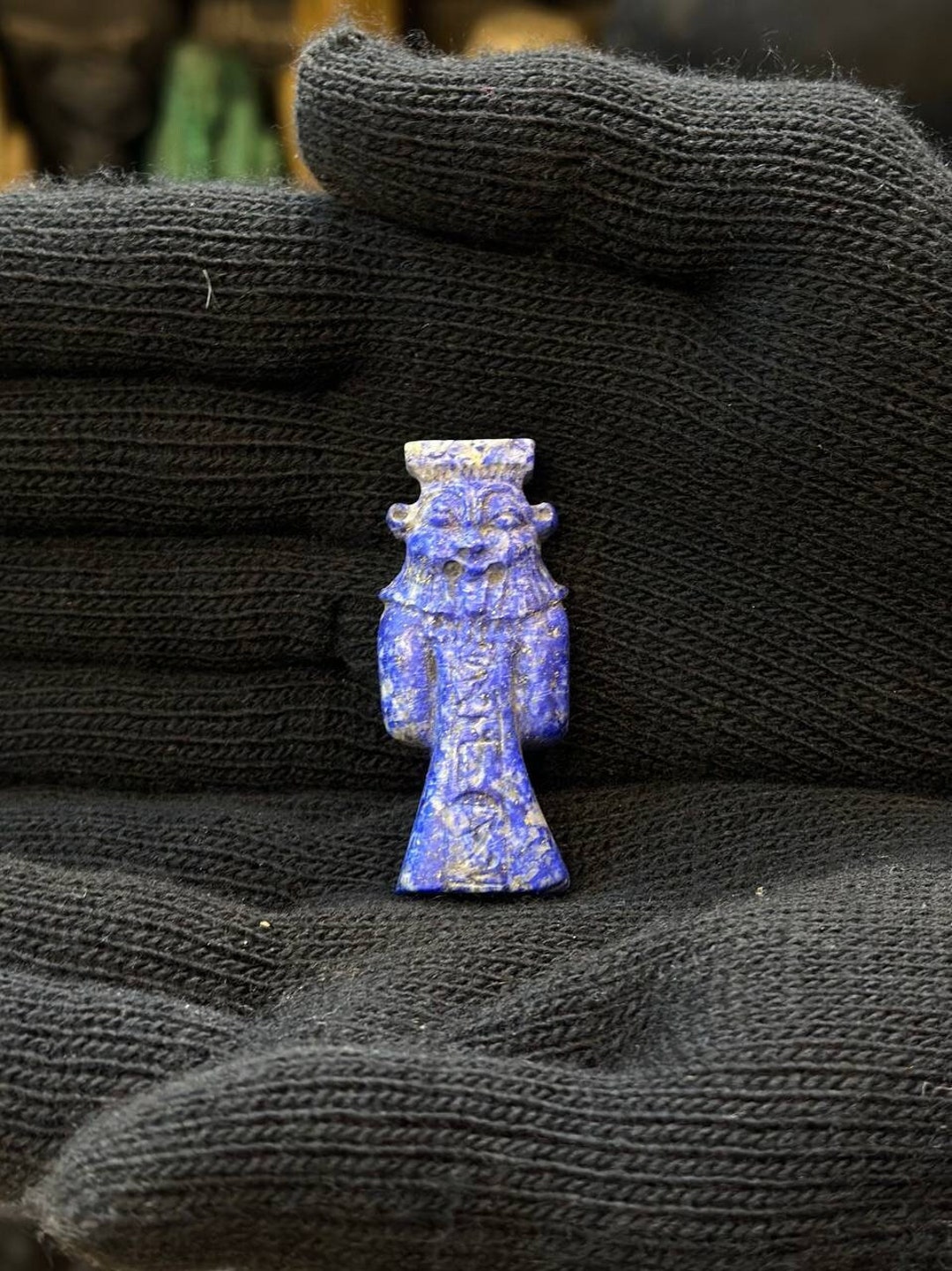 Amulet of the God of Fun | Bes | Egyptian Mythology | Egyptian Antiques ...