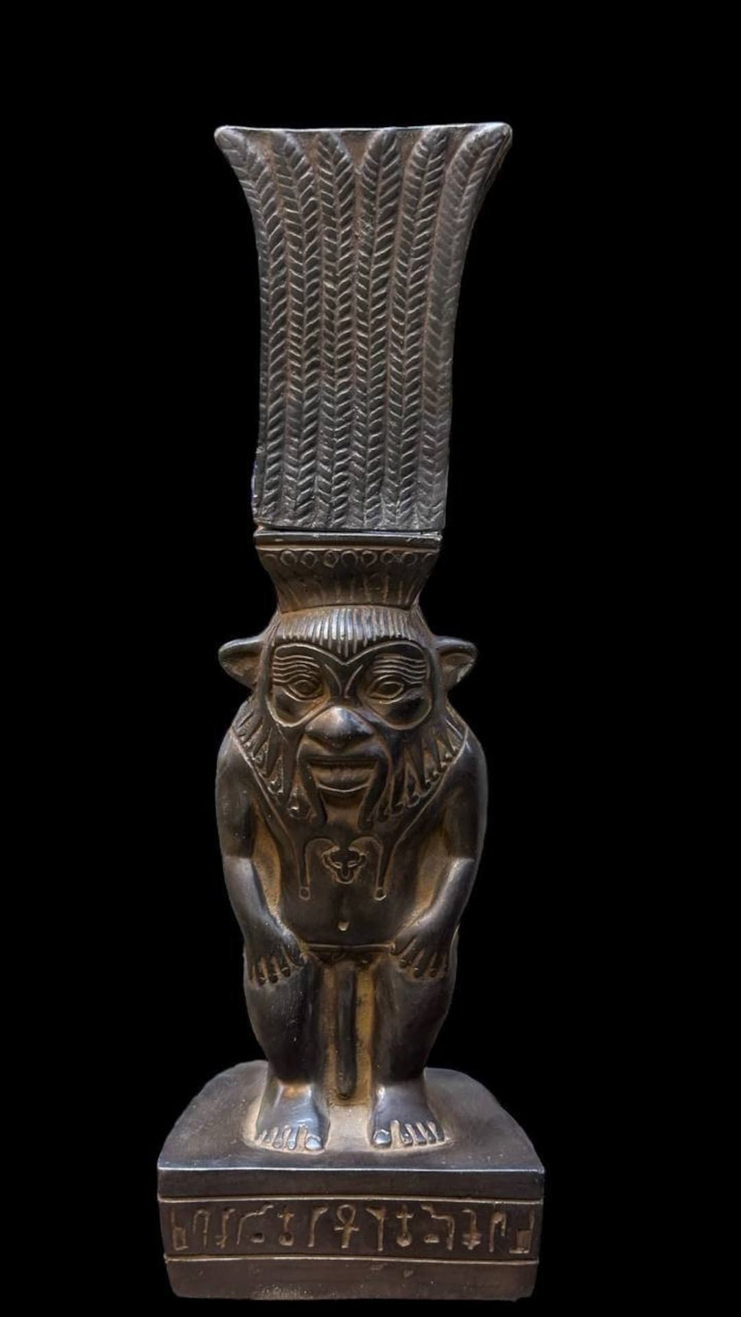 Marvelous Bes Statue-egypt God of Fun Pleasure-childhood in Ancient ...