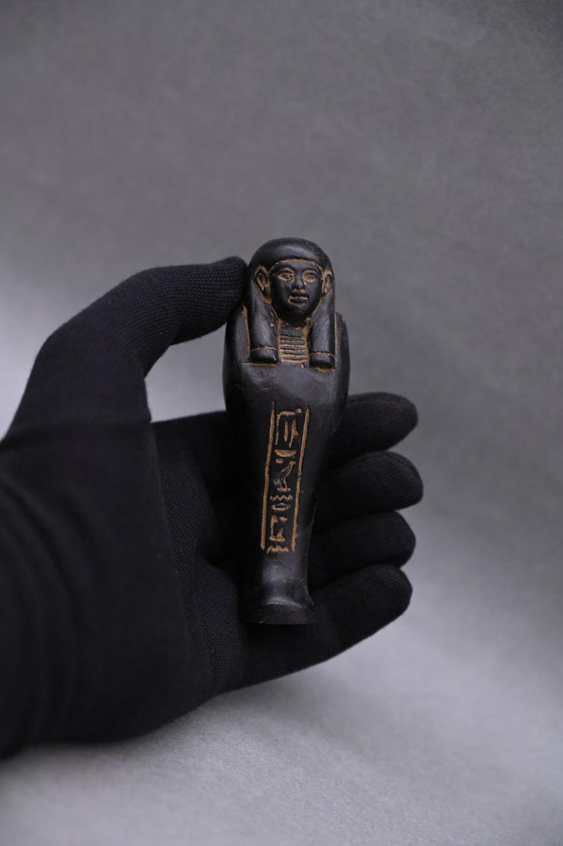 Ancient Ushabti Statue: Egyptian Stone Sculpture - Etsy
