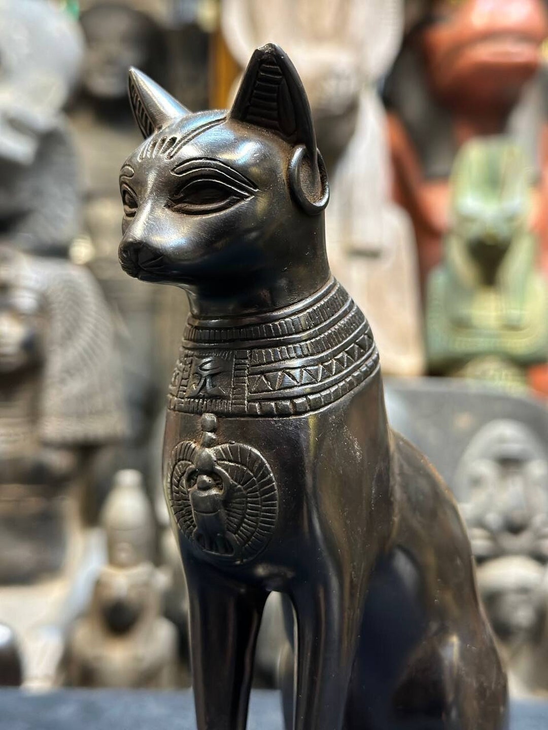 Goddess Bastet, the Ancient Cat Goddess of Protection Home in the ...