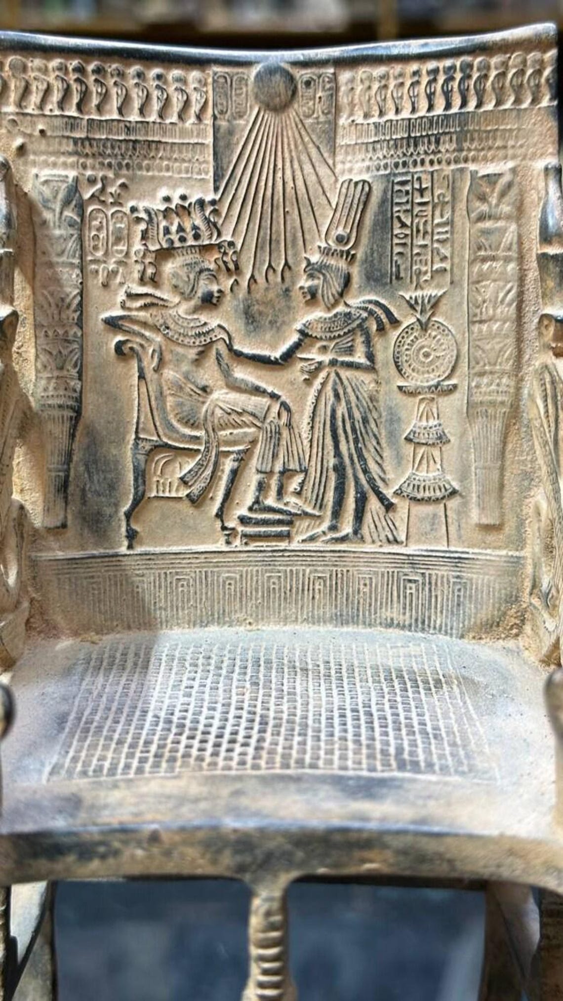 Egyptian Handmade, Throne of King Tutankhamun, Made in Egypt - Etsy Canada