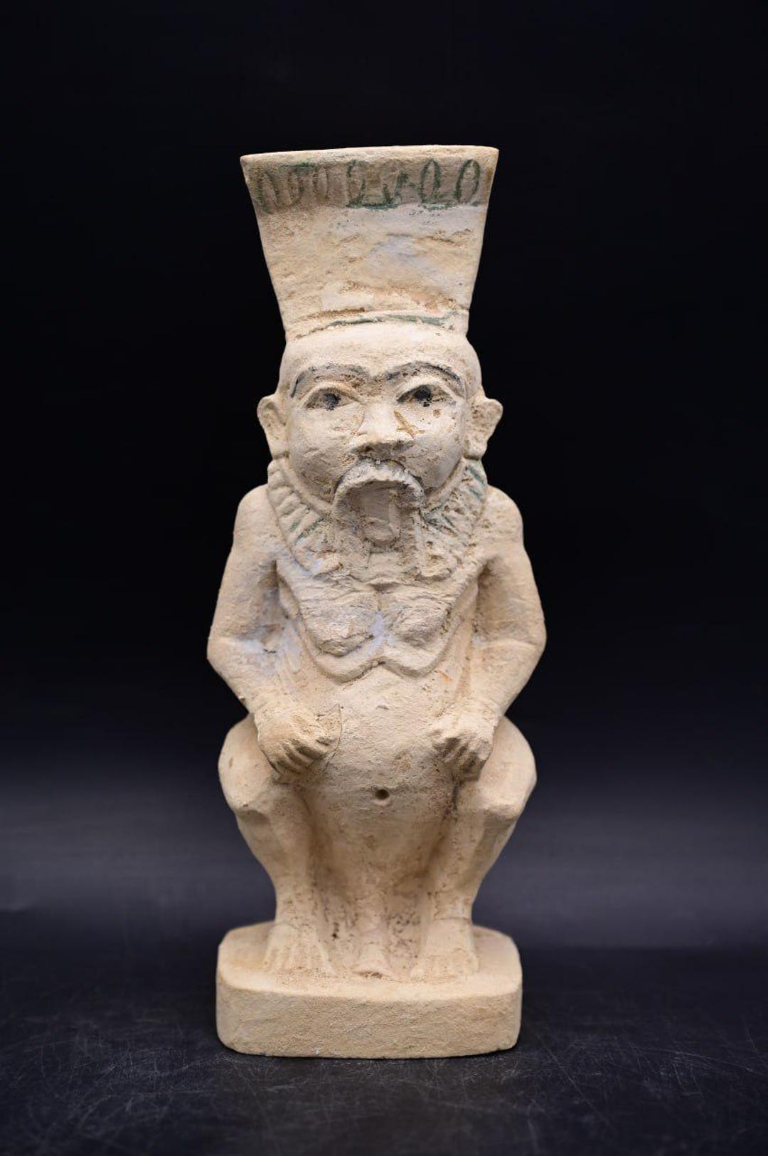 Bes God Rare Ancient Egyptian Antiquities Stone Statue– Antique ...
