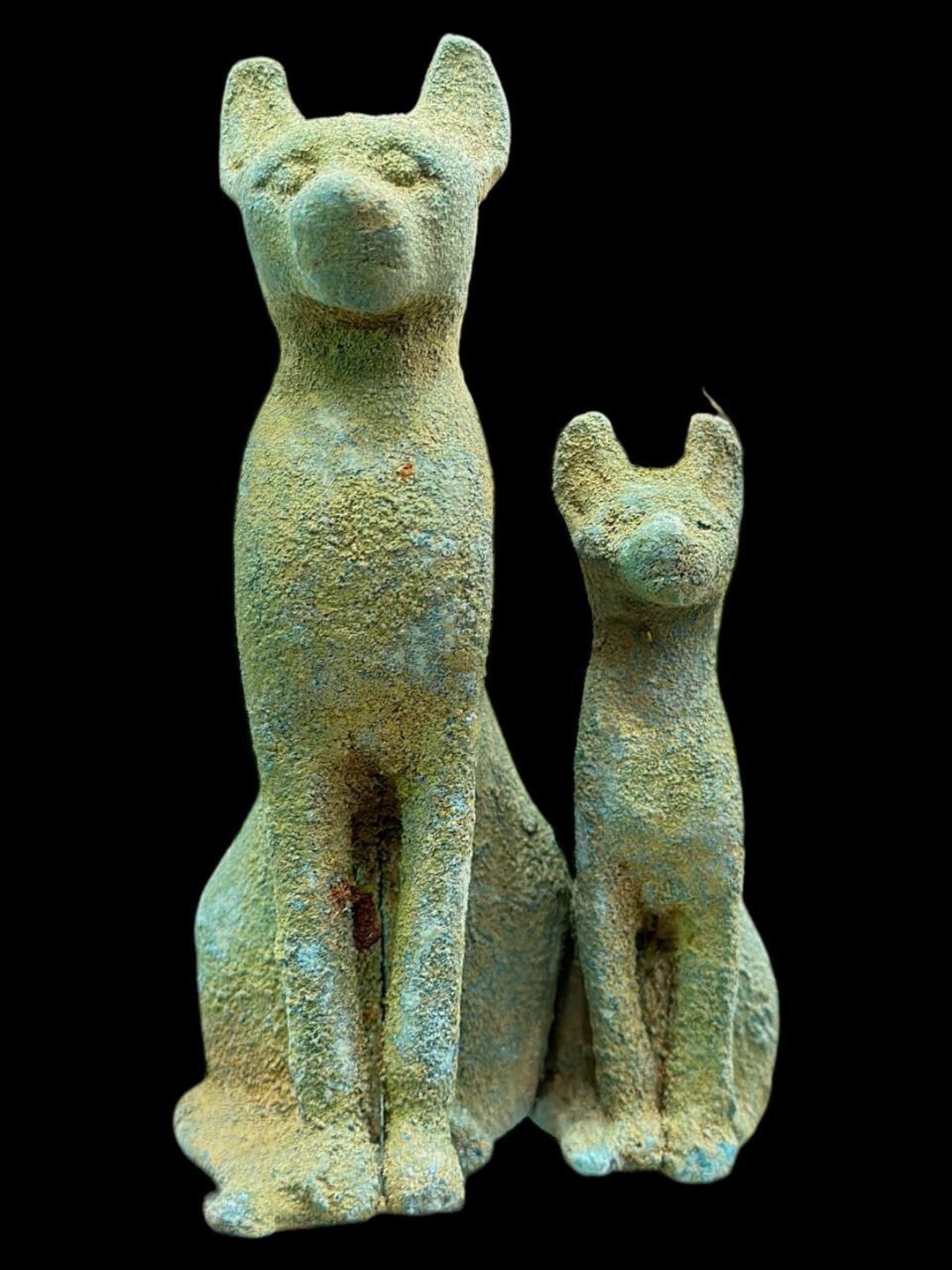 Pretty Egyptian Cat Statue Ancient Egyptian Goddess Bastet Goddess of ...