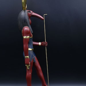 Thoth God of Wisdom and Writing Egyptian God Egyptian Antiques Egyptian ...