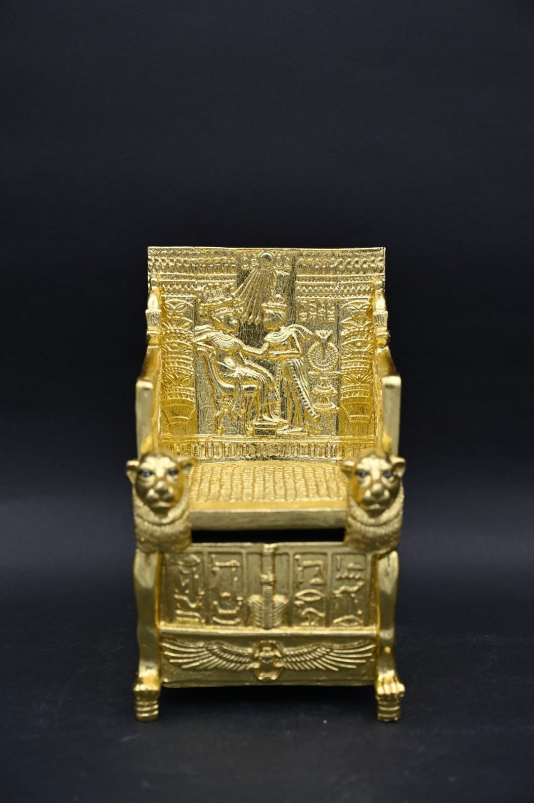 Throne of King Tutankhamun, Egyptian Handmade, Made in Egypt - Etsy ...