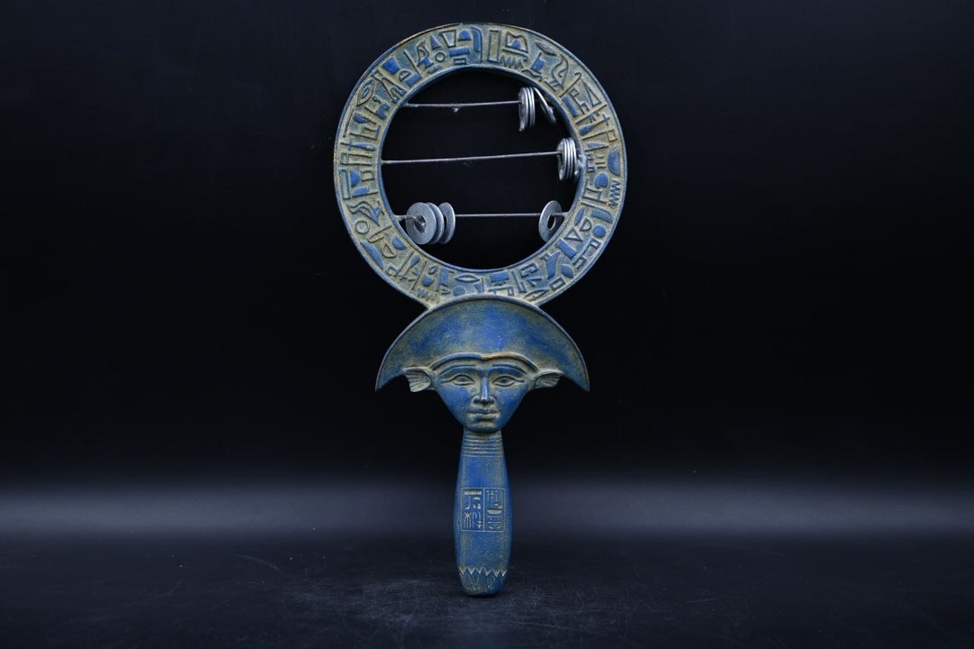 Sistrum | Pretty Sistrum for Goddess Hathor | Nice Antiques | Ornaments ...