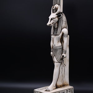 God Montu Statue: Egyptian Handmade Stone Replica - Etsy