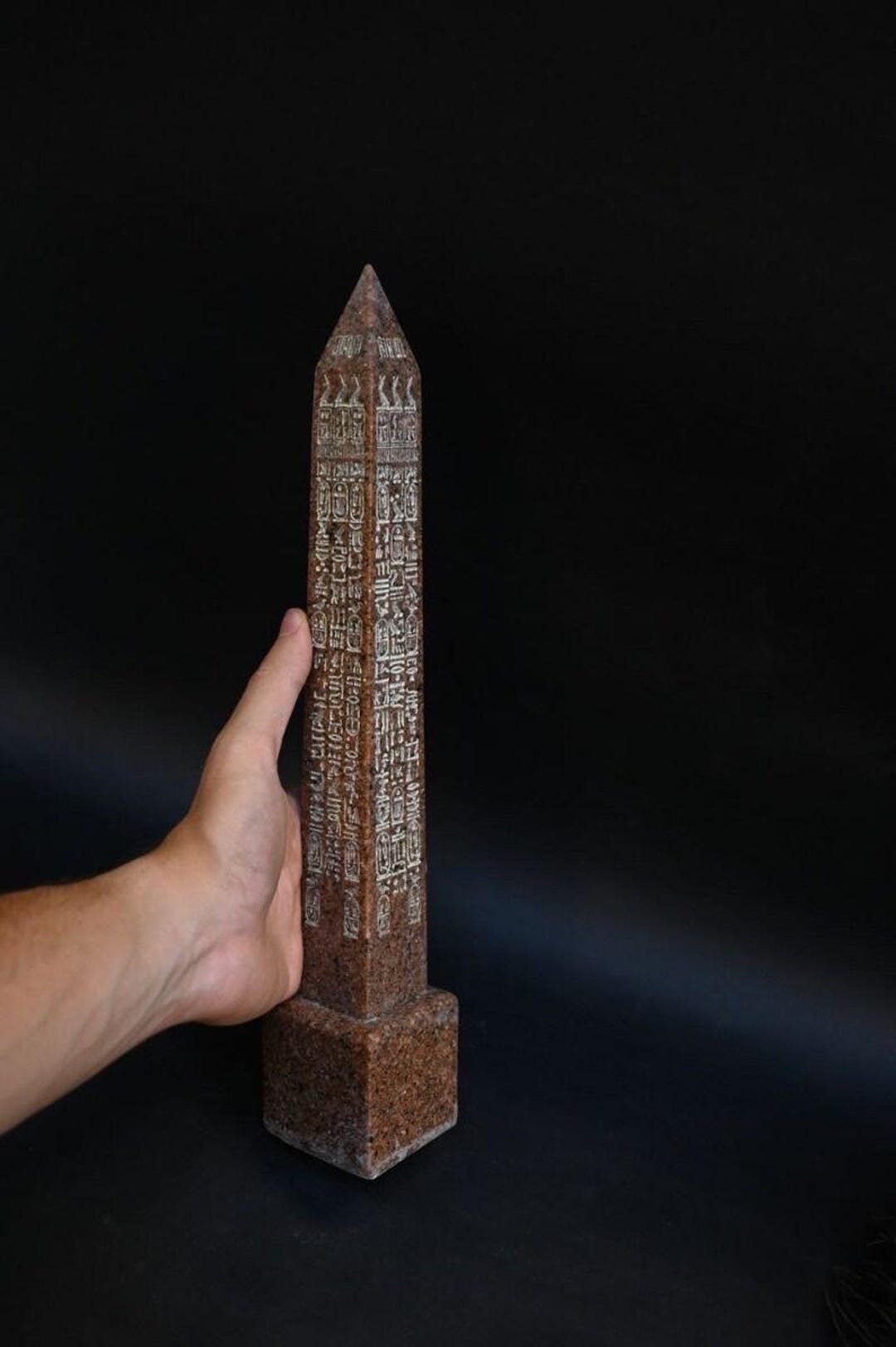 Red Granite Stone-amazing Obelisk of the Egyptian Ramses ||-handcrafted ...