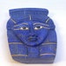 Handcrafted Lapis Lazuli Hathor Mask: Egyptian Goddess Sculpture - Etsy