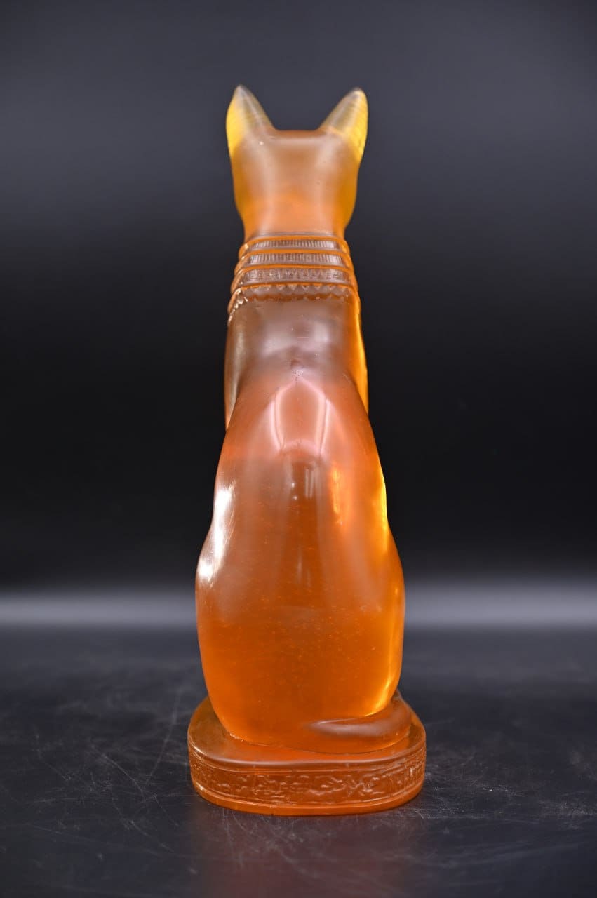 Pretty Bastet Statue the Antique Egypt Cat Goddess of Happiness ...