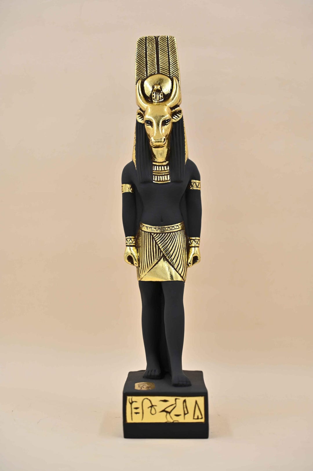 Hand-carved Montu God Statue: Ancient Egyptian Stone Art - Etsy