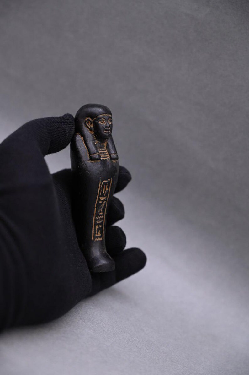 Ancient Ushabti Statue: Egyptian Stone Sculpture - Etsy