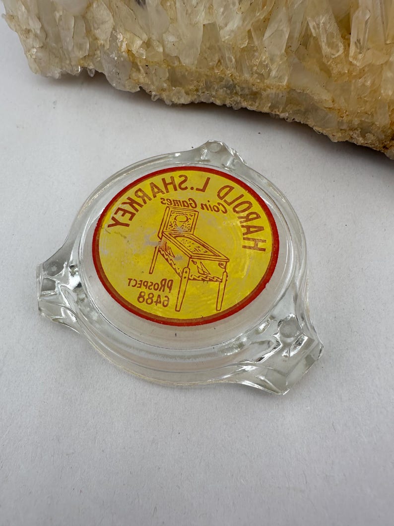 Vintage Harold L. Sharkey Coin Games Advertising Ashtray - Etsy