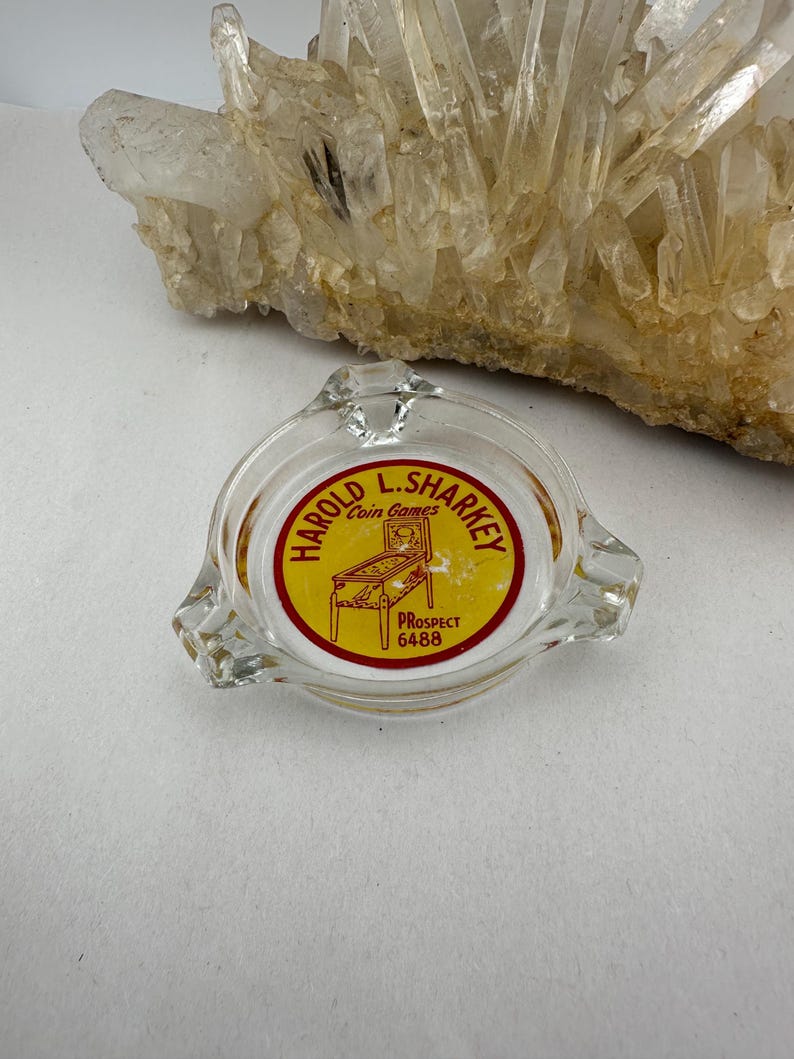 Vintage Harold L. Sharkey Coin Games Advertising Ashtray - Etsy