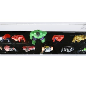 LED Lighted Display Case for Multiple 1/6 Scale Figures (display Case ...