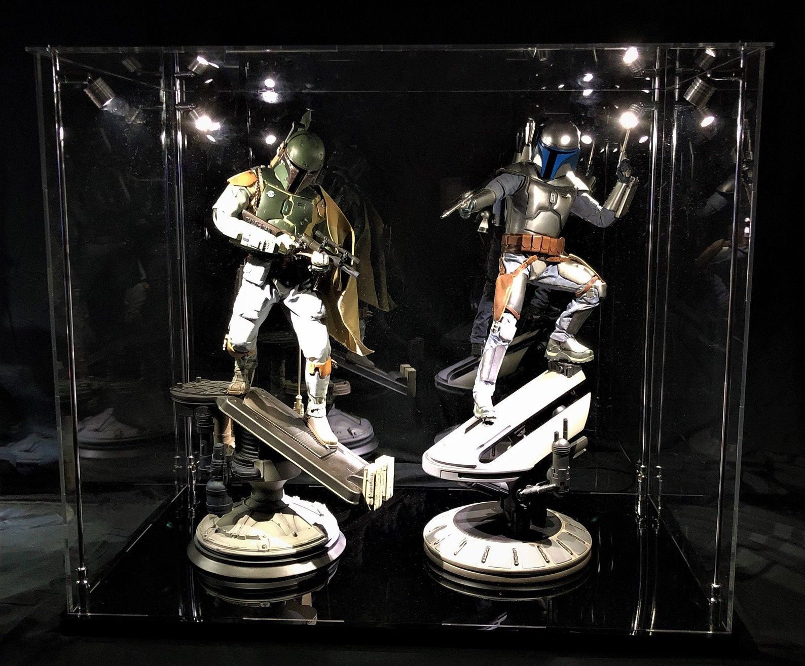 LED Lighted Display Case - Etsy