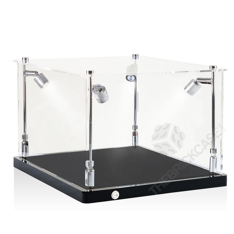 LED Lighted Display Case - Etsy