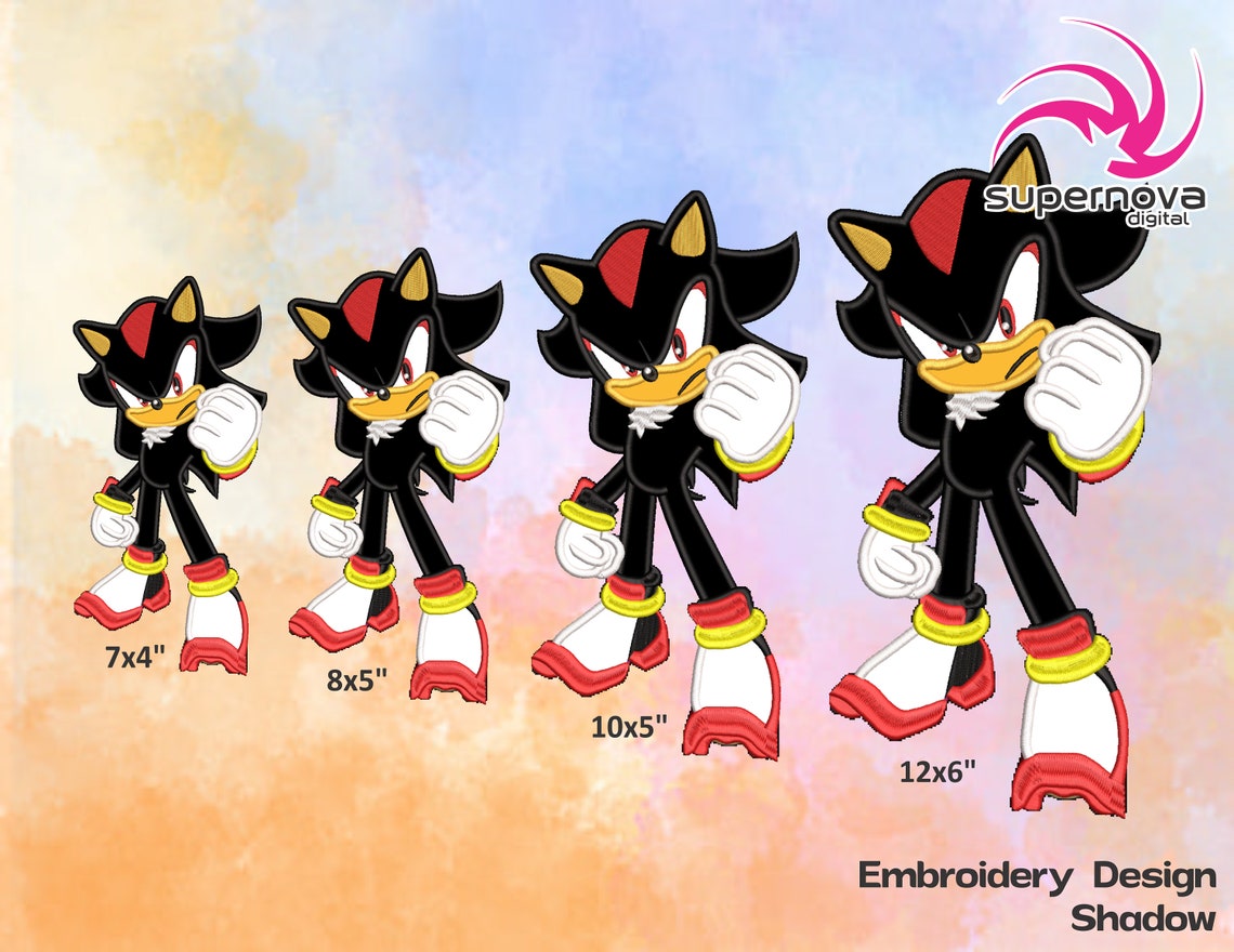 Shadow Applique Embroidery Design Machine. Automatic - Etsy