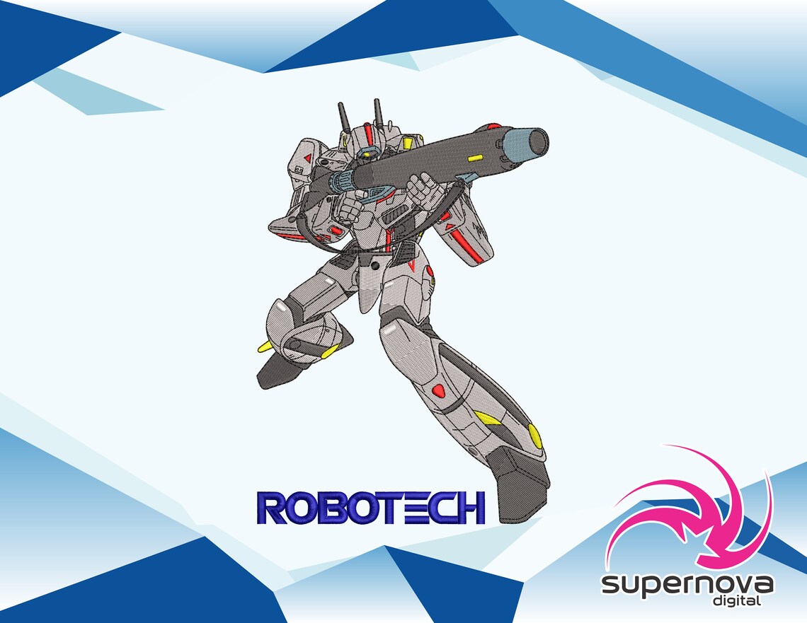 Robotech Embroidery Design Machine. Automatic Embroidery | Etsy