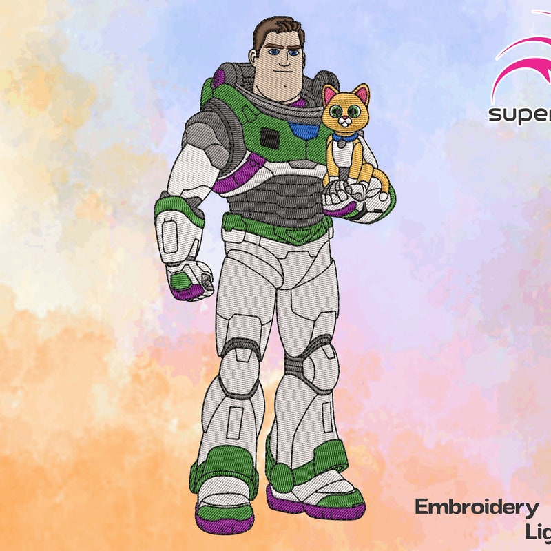 Buzz Lightyear Applique - Etsy