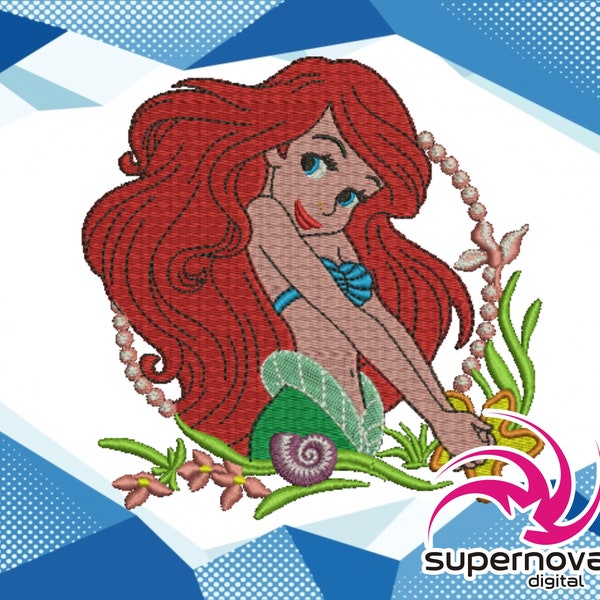 Ariel Embroidery - Etsy