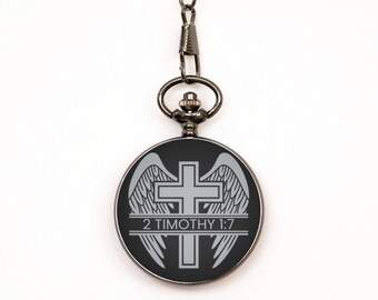 Pocket Watch Cross - Etsy