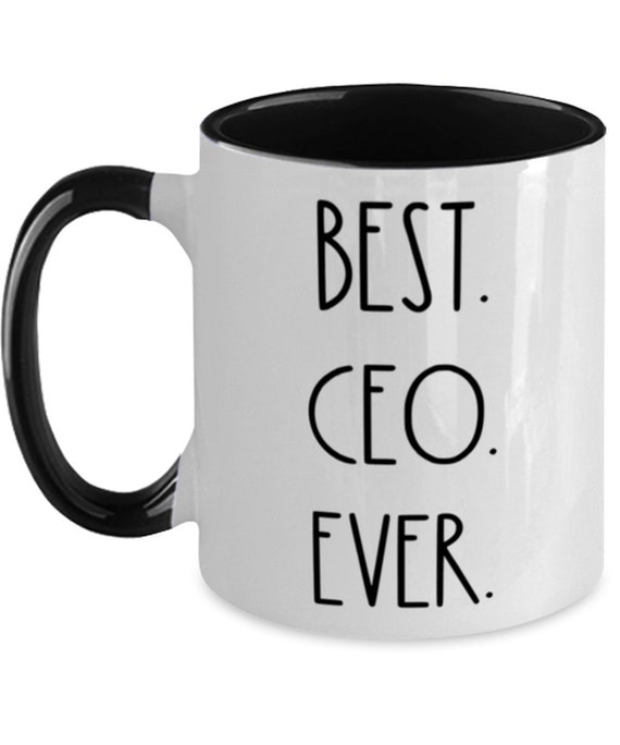 Best Ceo Ever Two Tone Mug Funny Ceo Two Tone Mug Ceo - Etsy