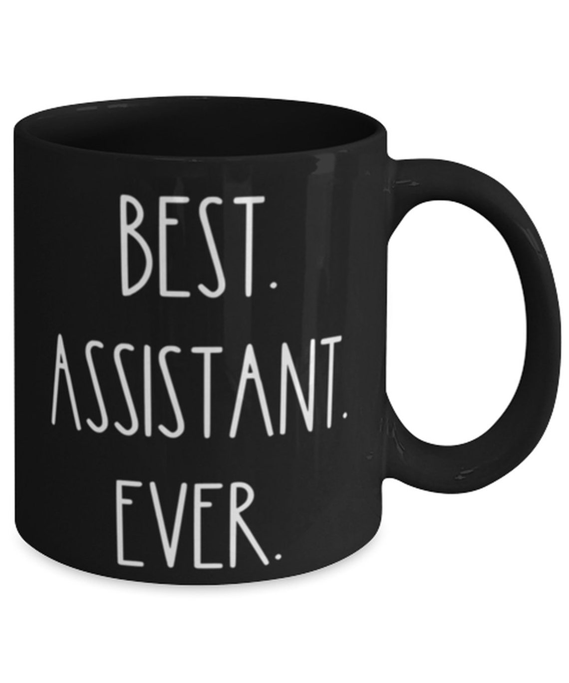 Best Assistant Ever Black Mug Funny Assistant Black Mug | Etsy