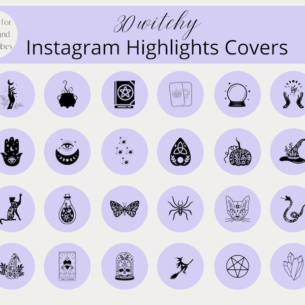 Goth Instagram Icons - Etsy