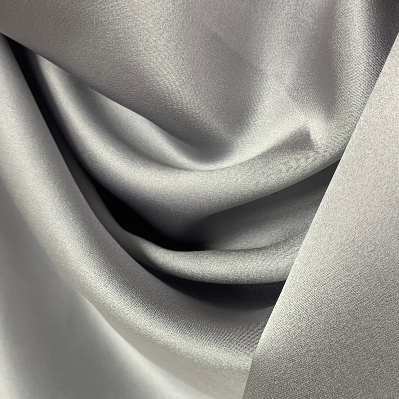Grey Silk Fabric - Etsy