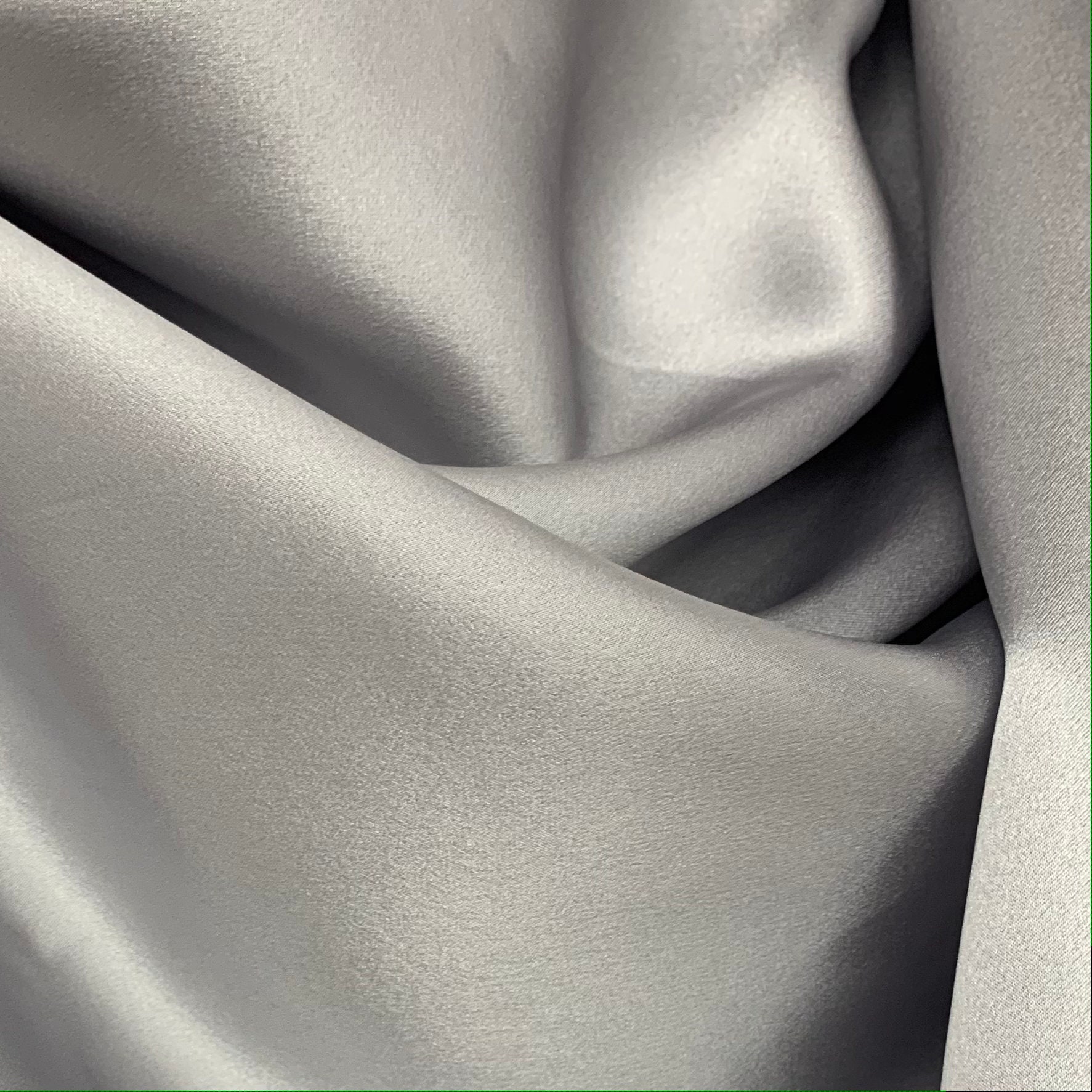 Gray 100% Pure Mulberry Silk Fabric 19 Momme Silk by the Yard - Etsy