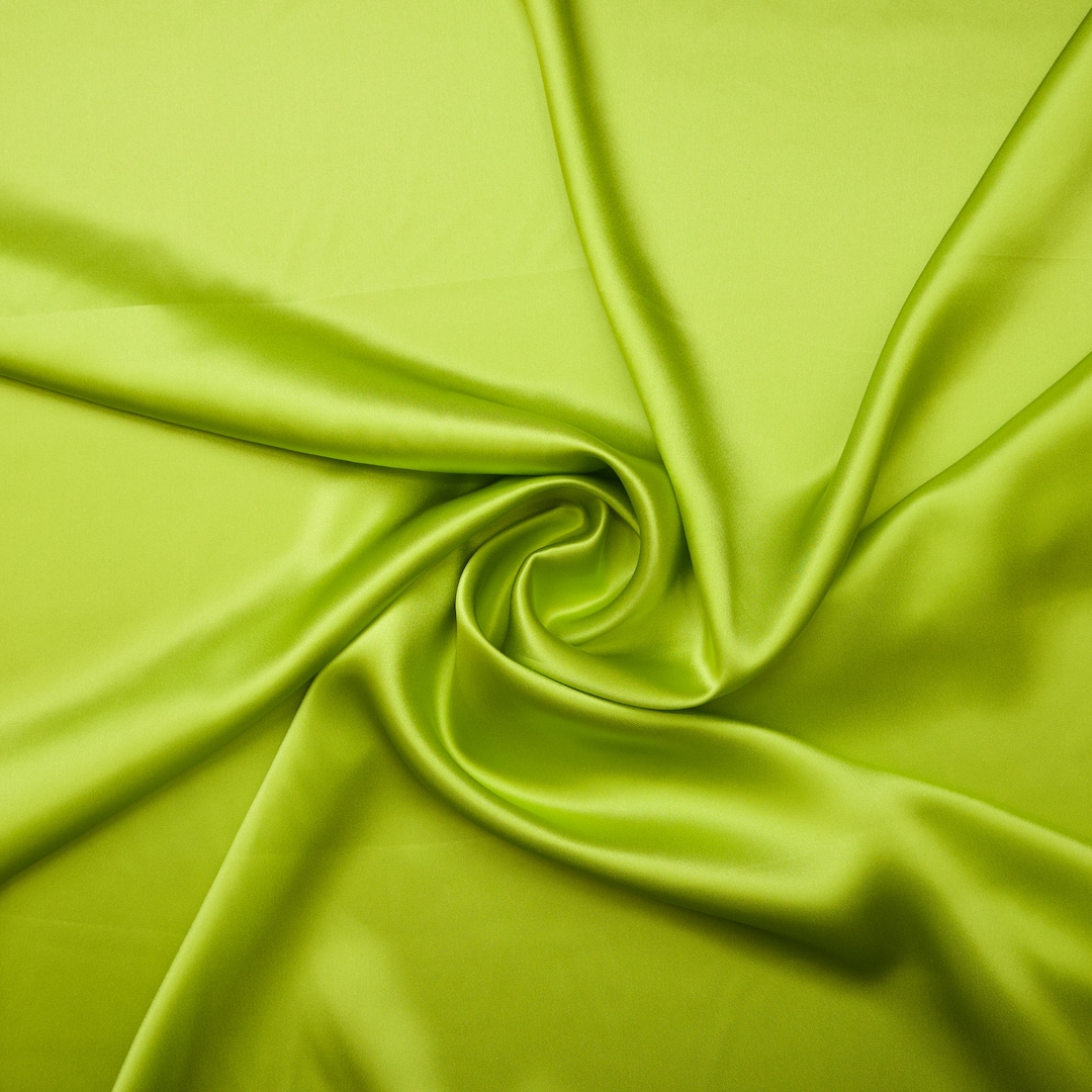 Lime 100% Pure Mulberry Silk Fabric by the Yard 19 Momme 6A Grade - Etsy