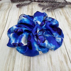 Clouds and Butterflies Pure Silk Scrunchies Mulberry Silk Hair Ties - Etsy