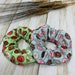 Donut Scrunchie, Handmade Retro Scrunchies, Doughnuts Hair Ties, 80s ...