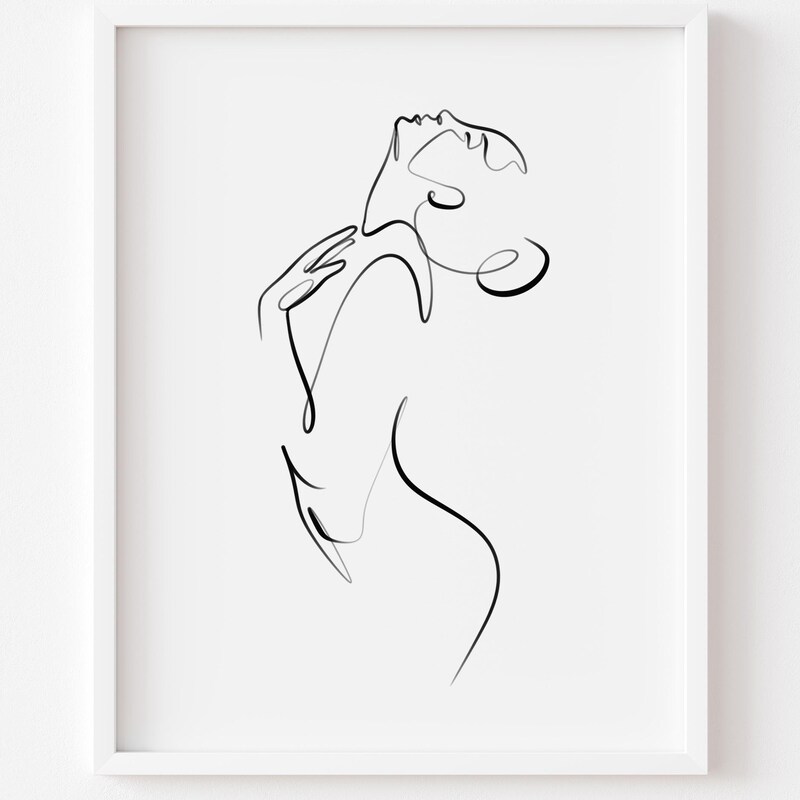 MinimalOneLine - Etsy