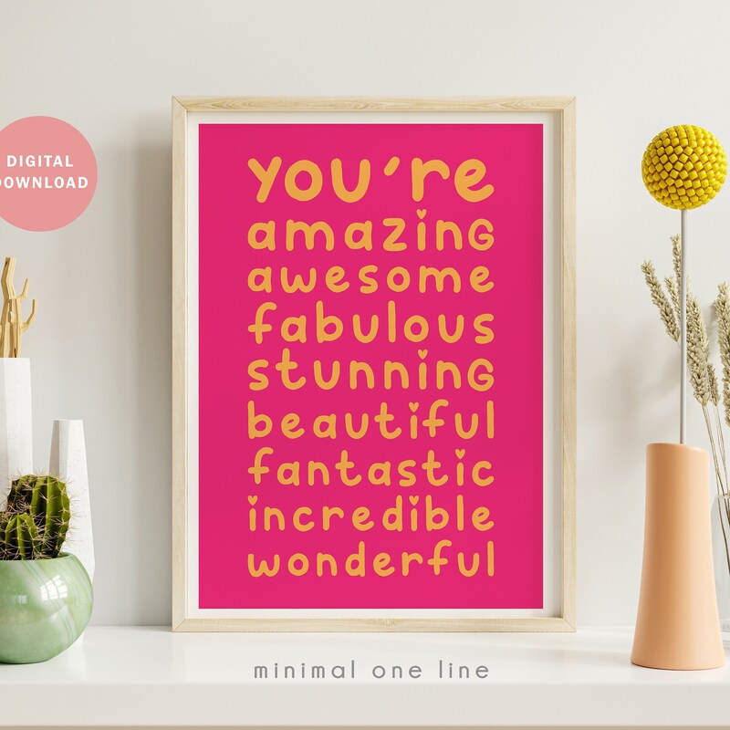 You Are Amazing - Etsy