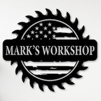 Dad's Garage Dxf/svg - Bad Dog Metalworks Digital Download - Laser CNC ...
