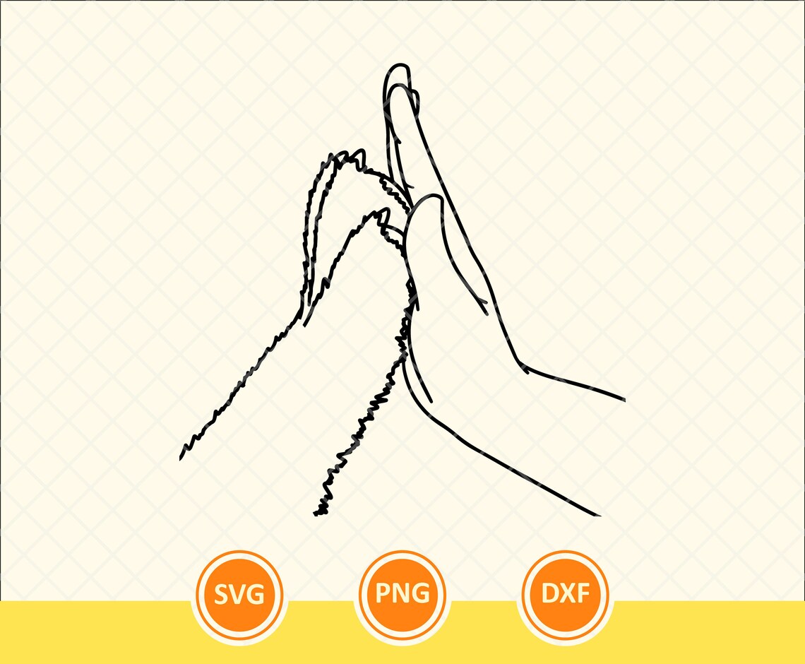 Paw and Hand Svg Hand Drawn Dog Paw Svg Cat Paw Svg Tattoo - Etsy