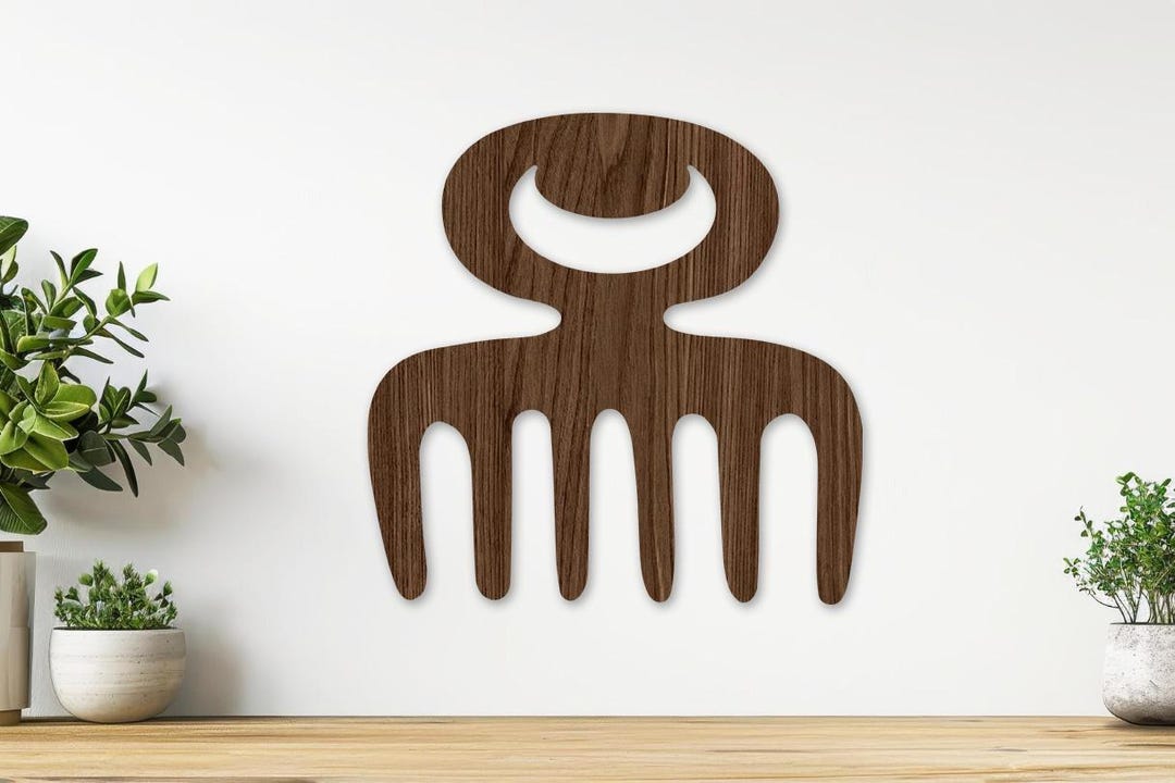 Duafe Svg Png Dxf, African Adinkra Symbol, Afrocentric Tribal Art ...