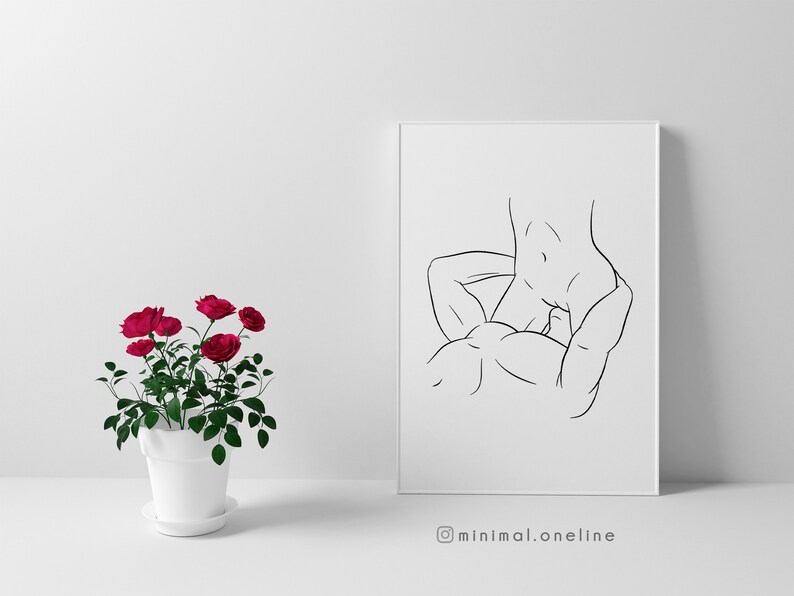 Oral Sex Scene Svg Erotic Line Art Print Minimal Erotic Etsy Denmark