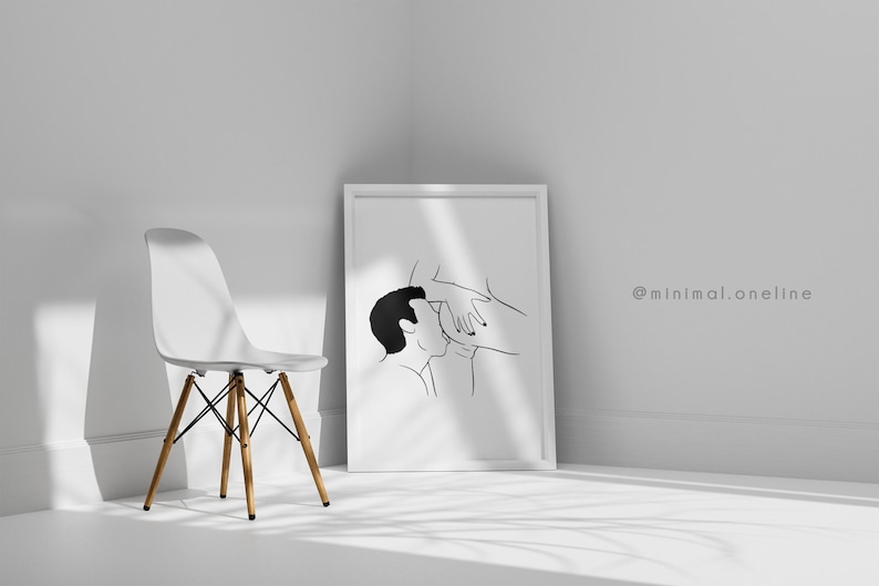 Erotic Line Art Print Oral Sex Svg Simple Erotic Sketch Etsy