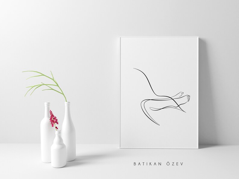 Abstract Couple Sex Line Art Drawing Minimal One Line Art Couple