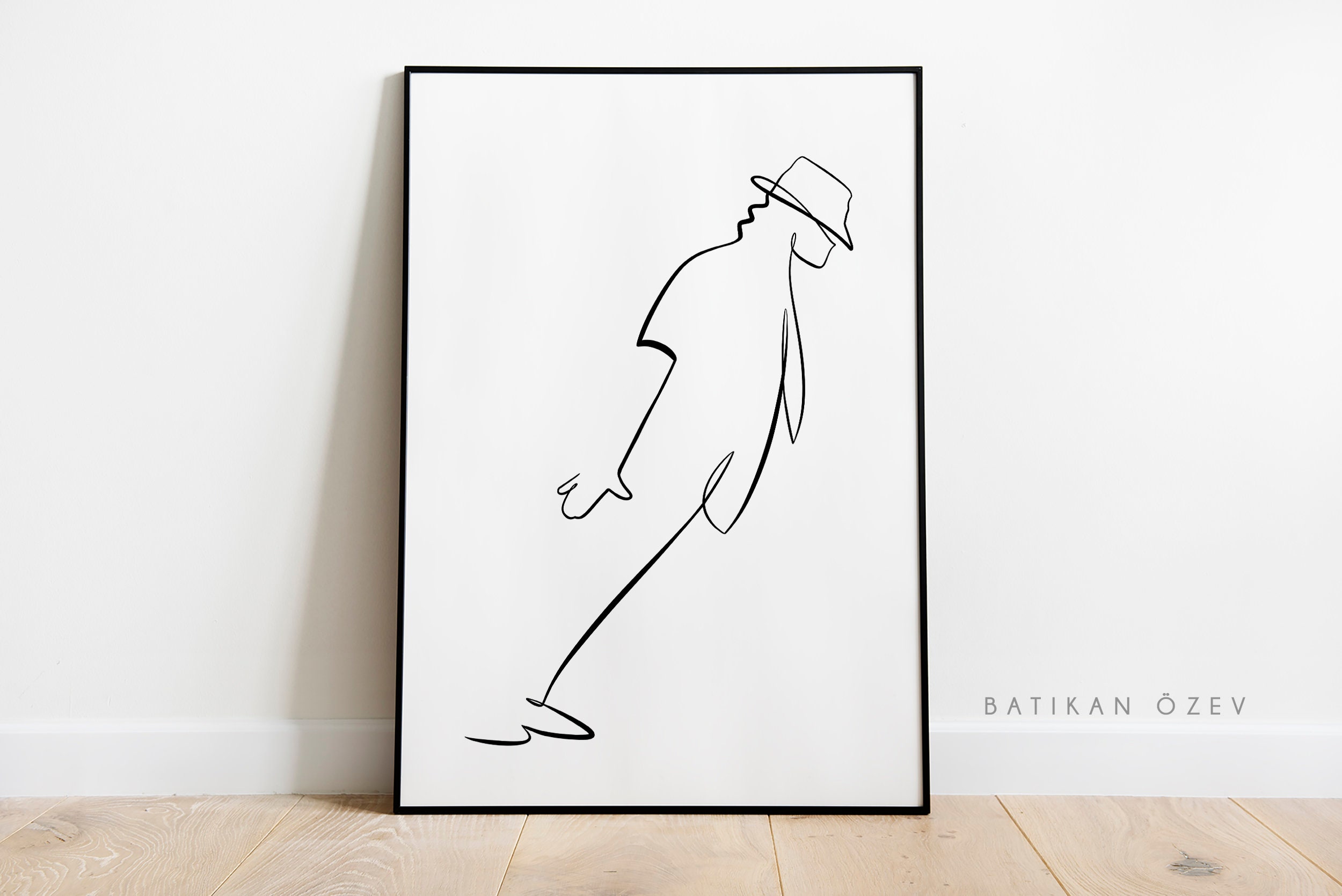 Michael Jackson Line Art Michael Jackson Printable Art - Etsy UK