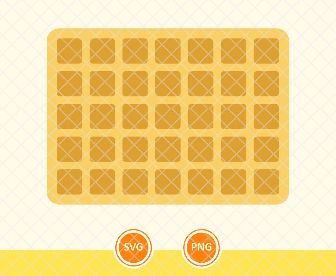 Waffle Svg, Rectangle Shape Waffle Png, Waffle Clipart, Waffle ...