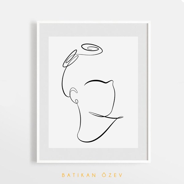 Frida Khalo Line Art Print - Etsy