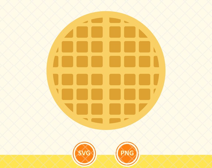 Heart Waffle Outline SVG, Waffle Clipart, Breakfast Food Cut File ...