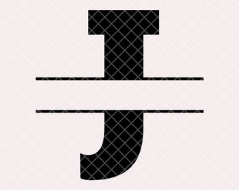 Frame Letter J Svg - Etsy