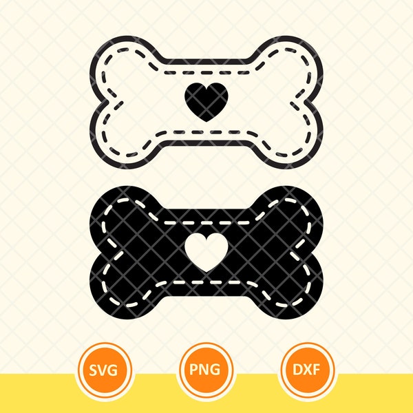 Dog Bone Dxf File - Etsy