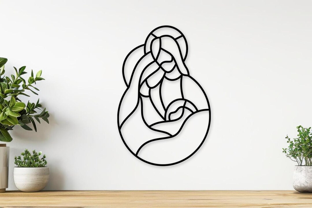 Christian Holy Family Svg Png Dxf, Jesus Christ Wall Art, Child of God ...