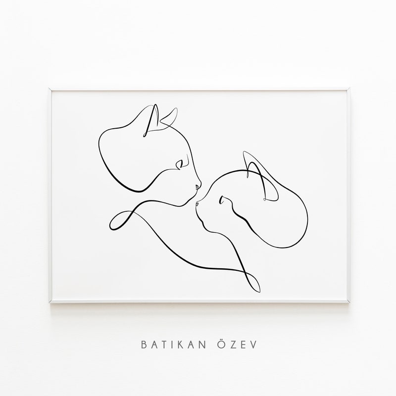 Minimal Line Art - Etsy